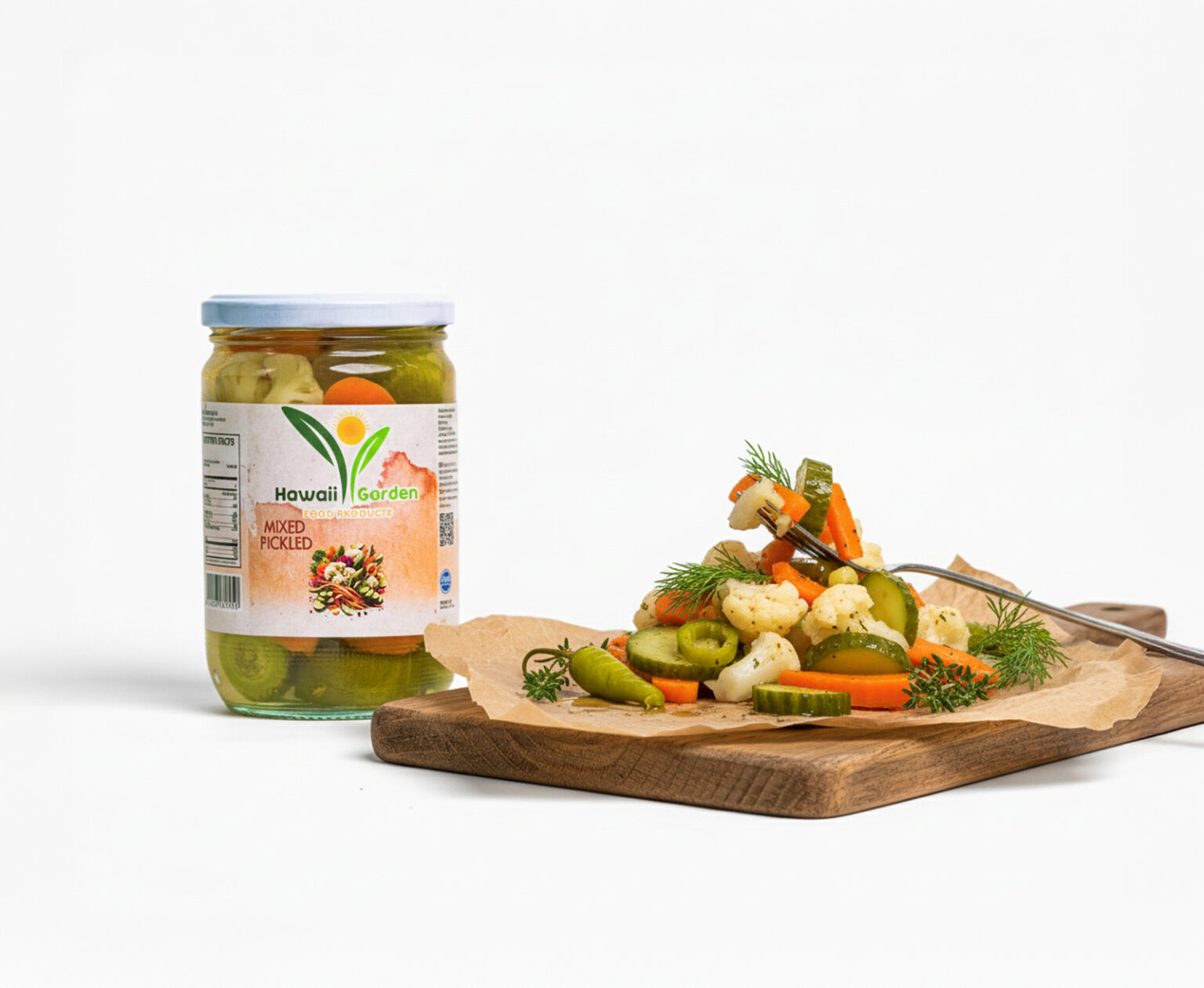 Mixed Pickles – 660 g – Hawaii Garden